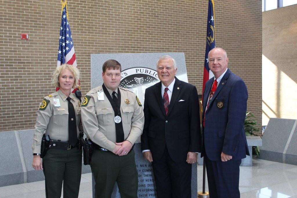 Gov. Deal honors CCSO's Spurling - Cordele Dispatch | Cordele Dispatch