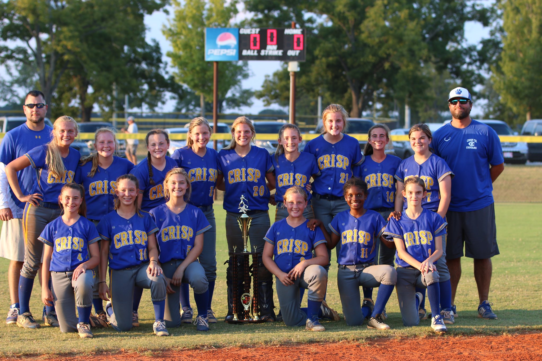 CCMS softball Lady Cougars win conference championship, CCHS secures region 1-AAA title ...