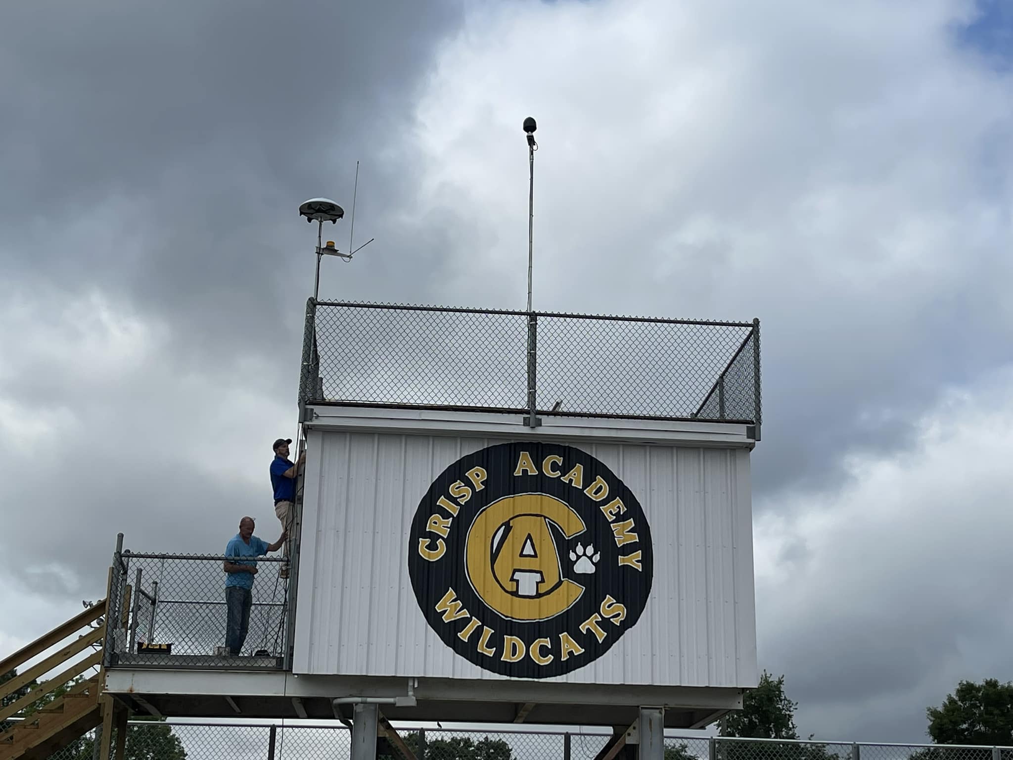 Lightening Detection System installed at Crisp Academy | Cordele Dispatch