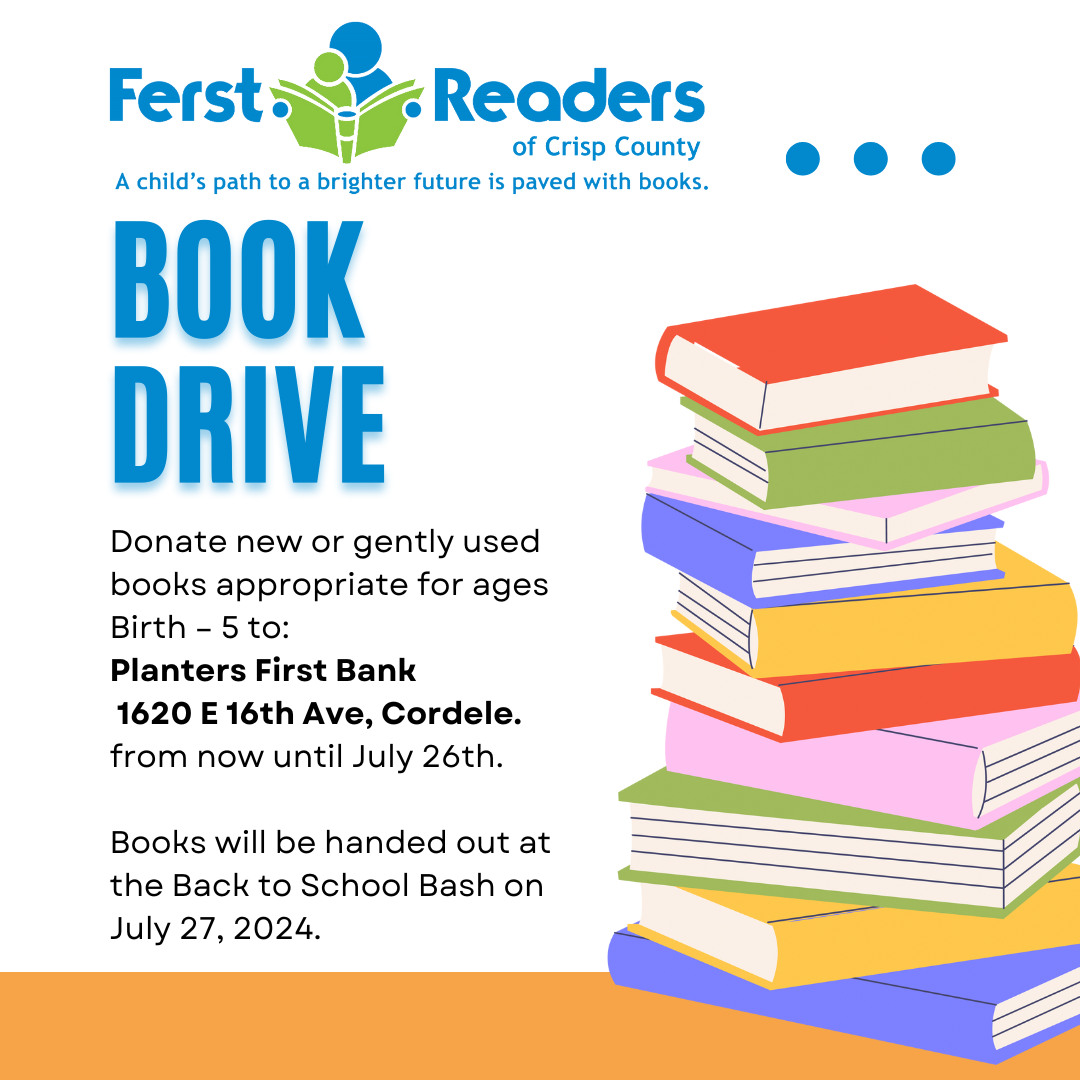Ferst Readers of Crisp County book drive | Cordele Dispatch