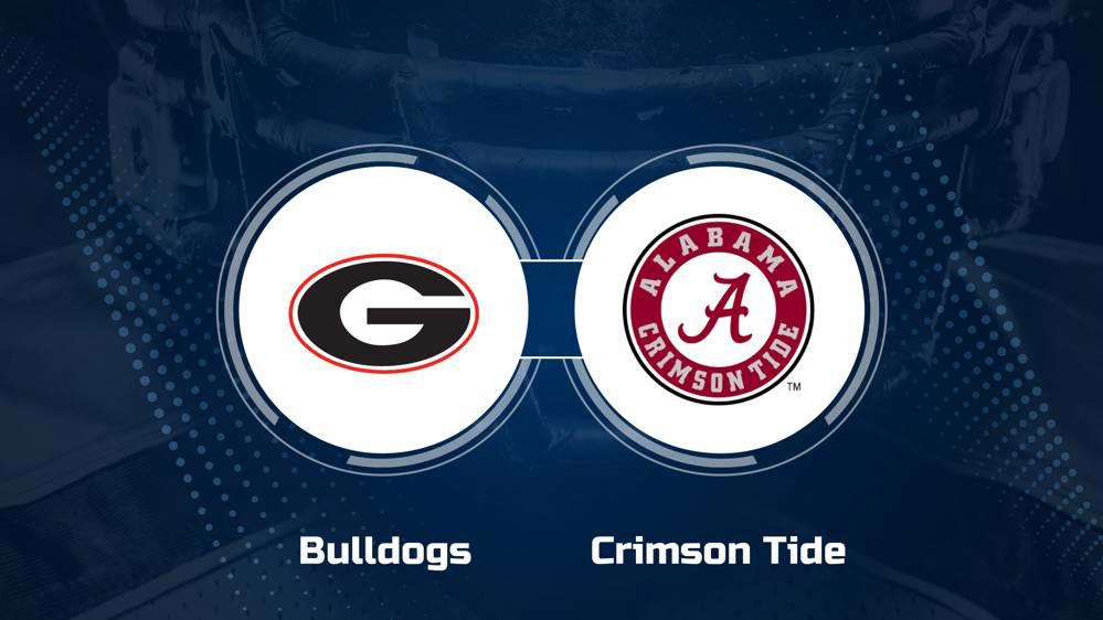 Where to Watch Georgia vs. Alabama on TV or Streaming Live – Sept. 28 ...