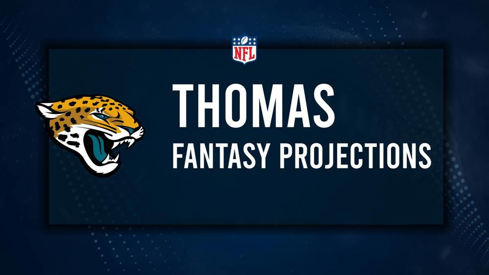 Brian Thomas Jr. Fantasy Projections: Week 17 vs. the Titans | Cordele ...